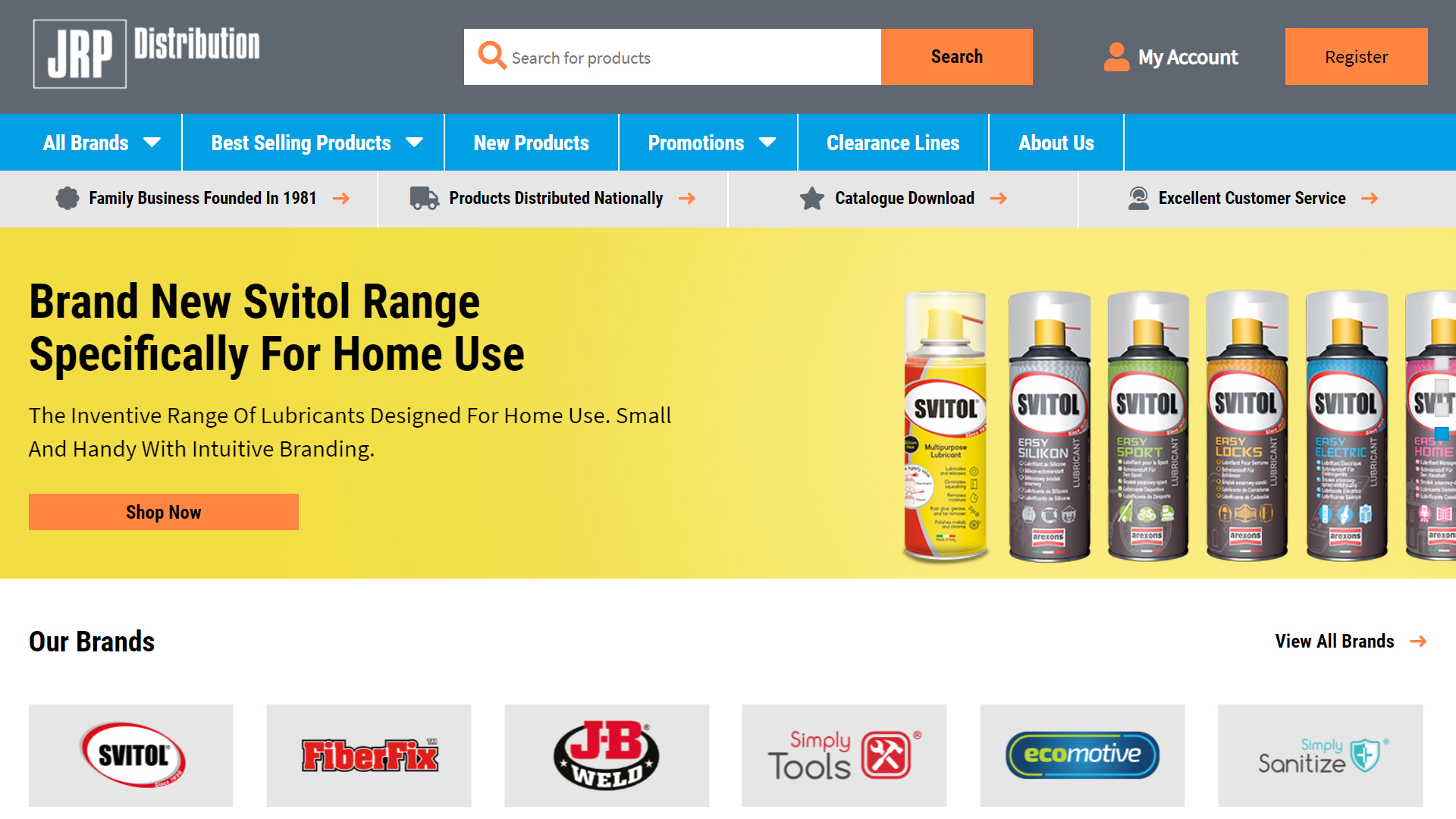 JRP DISTRIBUTION - Company in Liquidation | Netbiz Group